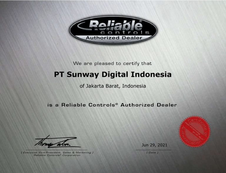 Reliable Control - Sunway Digital Indonesia